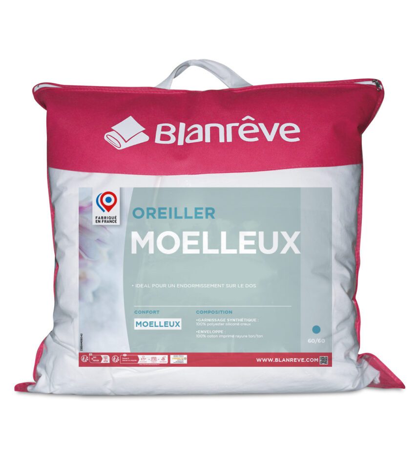 Oreiller Moelleux • Blanrêve